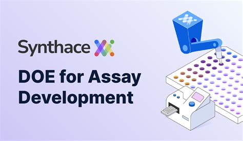 Doe For Assay Development Synthace Experiment Platform