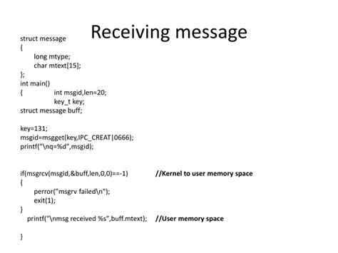Message Queue Inter Process Communication Primitive Ppt Download