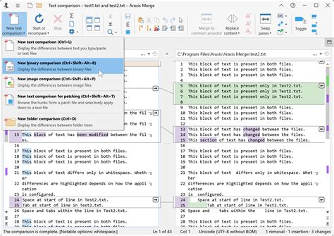 Araxis Merge Save Folder Comparision With File Contents Lanavictoria