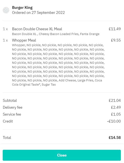 they let me click the no pickle button multiple times so i clicked it