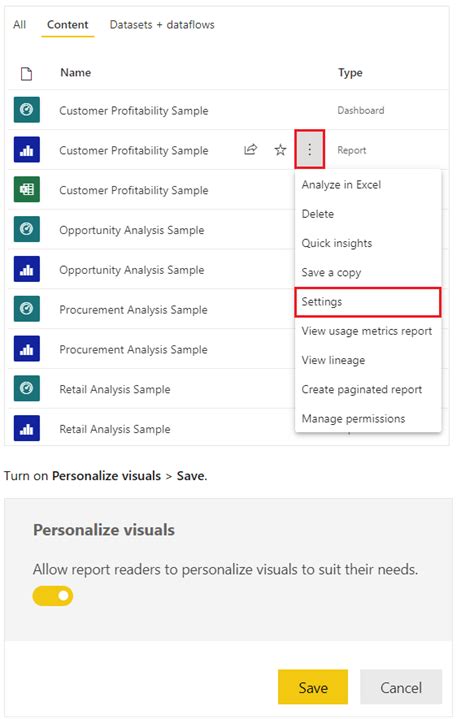 Solved Re Personalize Visual Not Displaying After Publis