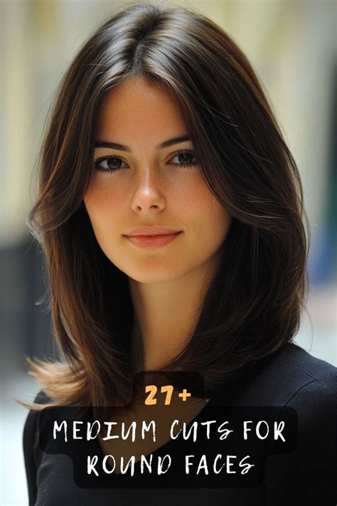 27 Stylish Medium Haircuts For Round Face Shapes Medium Hair Round