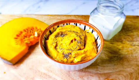 Creamy Mashed Pumpkin With Vanilla Love From The Chef