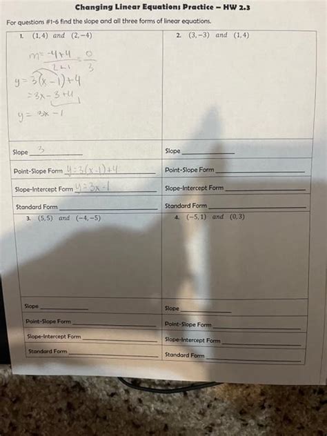 Solved For Questions 712 Convert The Standard Form Chegg Com