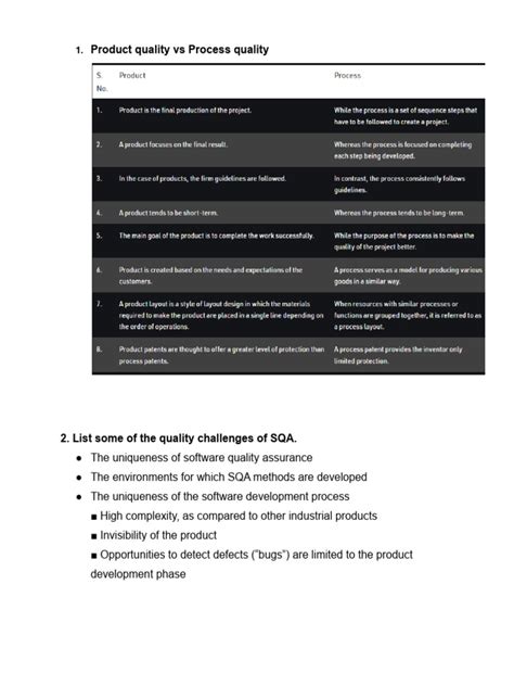 sqa qb ans pdf software testing software quality