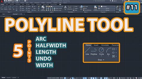 How To Use P Line Command In Autocad Beginner Course Cad Gizmo YouTube
