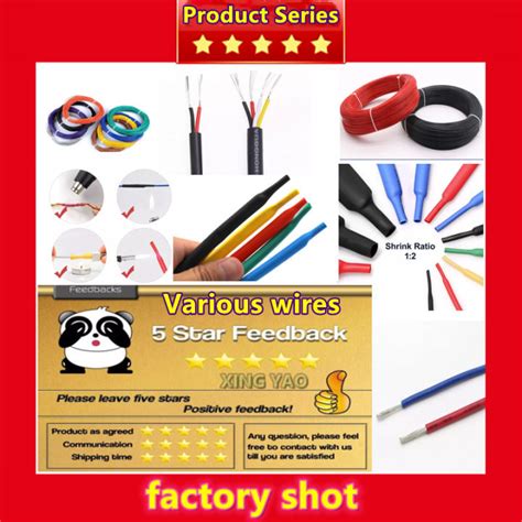 Teflon Wire Silver Plated High Temp Electrical Wire Diy Wire 24awg0