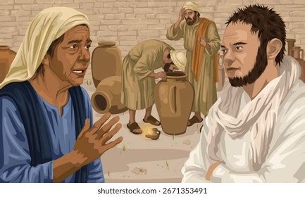 Jesus Mary Wedding Over 34 Royalty Free Licensable Stock Illustrations