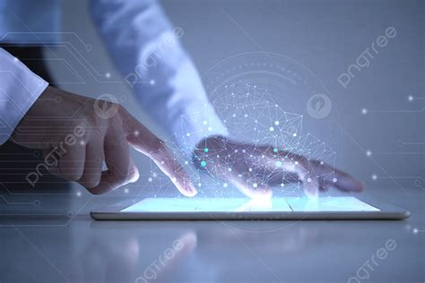 전자 기술 입자 지능 태 블 릿 Pc 배경 기술 푸른 사업 배경 일러스트 및 사진 무료 다운로드 Pngtree