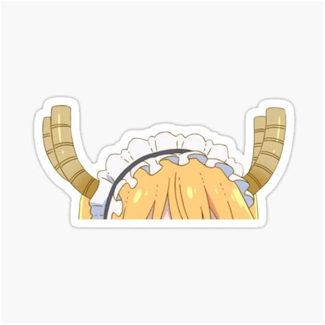 Miss Kobayashis Dragon Maid Stickers For Sale Artofit