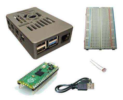 ldr light sensor on raspberry pi pico