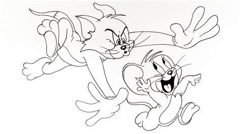 Tom And Jerry Drawings Step By Step How To Draw Jerry Tom And Jerry