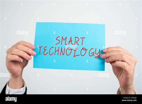 Text Caption Presenting Smart Technology Word For Used To Protect And Prevent Errors In Hard
