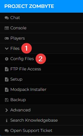 How To Adjust Your Project Zomboid Server Settings Knowledgebase Shockbyte