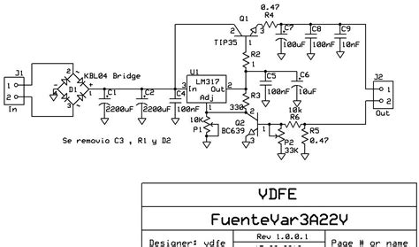 Fuente Variable 3 Amperes 22volts