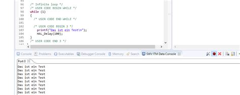 Printf Using St Link Debug Interface Swd Itm View Embedded