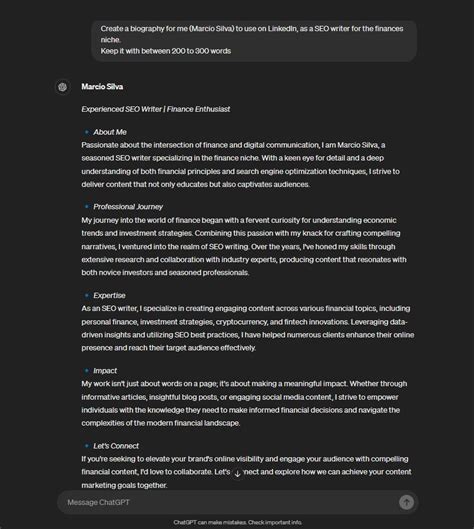 How To Write A Professional Bio In 7 Easy Steps