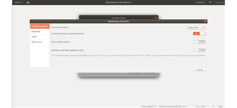 Markdown Preview Complemento Para Agregar Soporte Markdown A Gedit