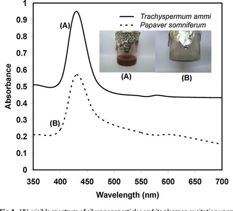 Figure 1 From One Step Green Synthesis Of Silver Nanomicroparticles Using Extracts Of