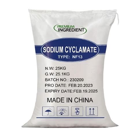 Food Grade Sodium Cyclamate Cp Nf 13 Bp98 Dac Ii Cas No 139 05 9
