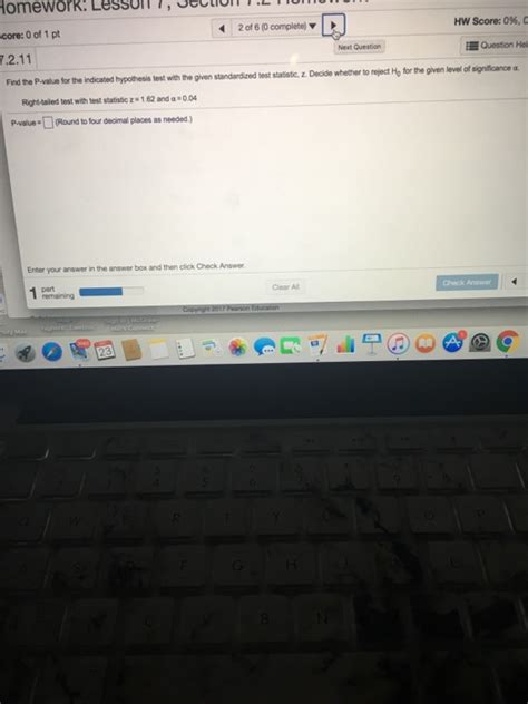 Solved Homework Lesson 7 Section 7 2 Homework Score 0 Of