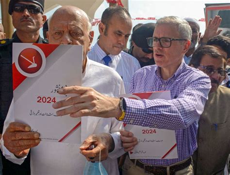 In Ganderbal Omar Abdullahs Sons Join Him In Poll Campaign The Tribune