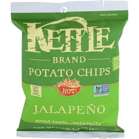 Kettle Jalapeno Potato Chips 1 5 Oz Pack Of 3
