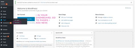 Custom Blog Design Tips How To Add New Pages In Wordpress Little Blue Deer Custom Blog