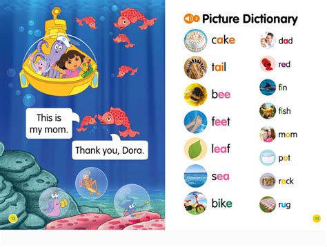 Learn English With Dora The Explorer™ Emc Design