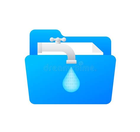 Data Leaks Cloud Hacking Data Hack Problem Vector Stock Illustration