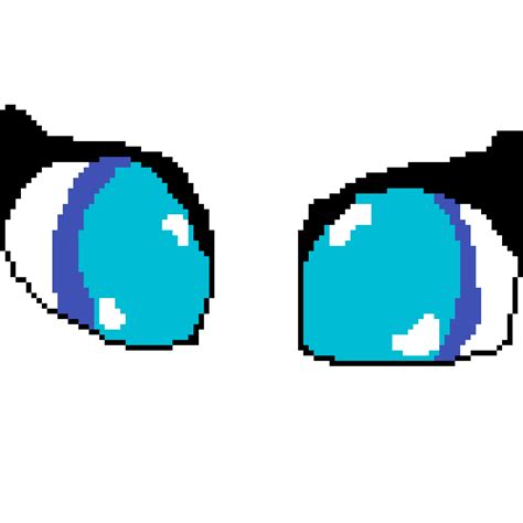 pixilart blink eye test by a fox named nix