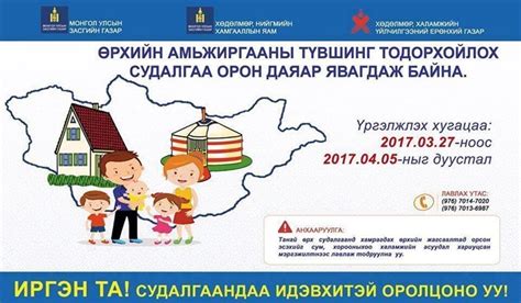 ӨРХИЙН АМЖИРГААНЫ ТҮВШИНГ ТОДОРХОЙЛОХ СУДАЛГАА ЯВАГДАЖ БАЙНА