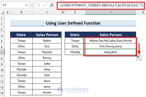 How To Concatenate If Cell Values Match In Excel 7 Easy Ways