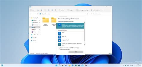 Windows 11 Bekommt Neuen Öffnen Mit Dialog