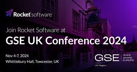 Rocket Software Is Gearing Up For The Gse Uk Region Conference 2024 And We Hope To See You