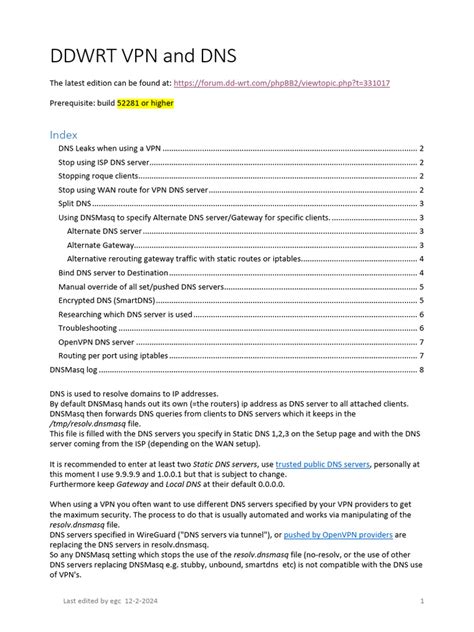 ddwrt vpn and dns 1 5 pdf domain name system ip address