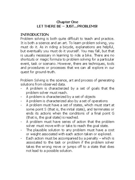 Chapter 1 Introduction To Problem Solving Techniques Cs101 Studocu