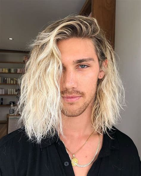 Blonde Love Long Hair Styles Men Blonde Highlights Long Hair Men
