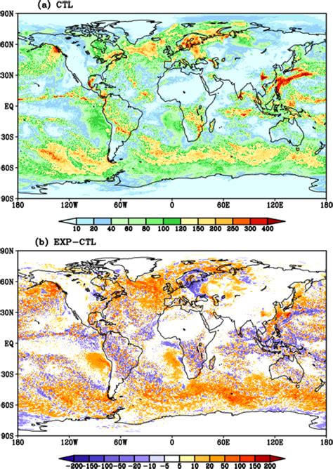 Figure 2 From A Simple And Realistic Aerosol Emission Approach For Use