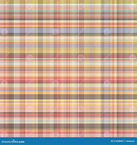 Colored Squared Seamless Pattern Stock Vector Illustration Of Fashion Fabric 51458087