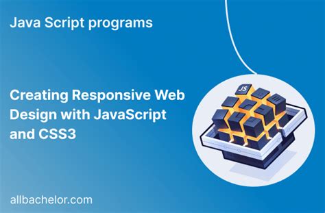 Creating Responsive Web Design With Javascript And Css3 All Bachelor