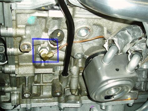 Oil Pressure Sensor Location The Right Side Is The Oil Pressure