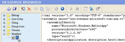 Wizard To Insert A Theme Uac Manifest Into The Resource Section Of Exe Files
