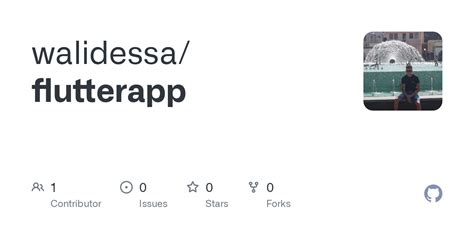 GitHub Walidessa Flutterapp