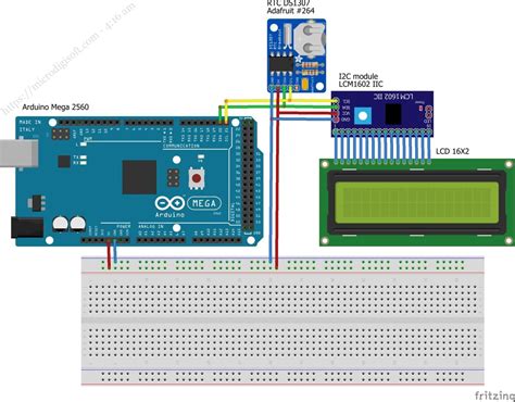 Rtc Ds1307 With Arduino Controller In Proteus Software