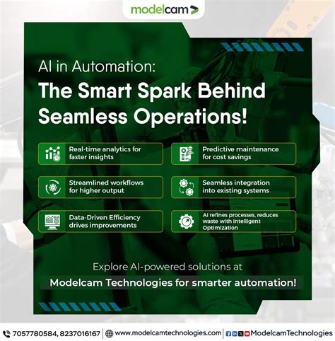 Aiinmanufacturing Aiinautomation Industrialautomation Smartfactory… Modelcam Technologies