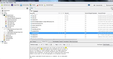 Digital Forensics Examiner Digital Forensics Autopsy