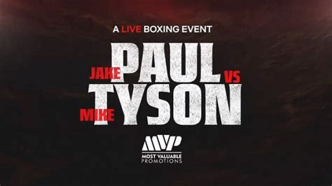 Mike Tyson Vs Jake Paul Latest News Mike Tyson Jake Paul Old Picture