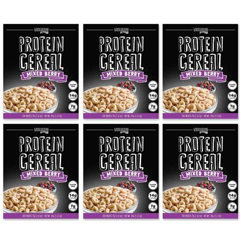 Protein Cereal Low Carb Cereal High Protein Cerealmacro Controlled