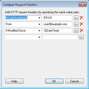 Request Headers